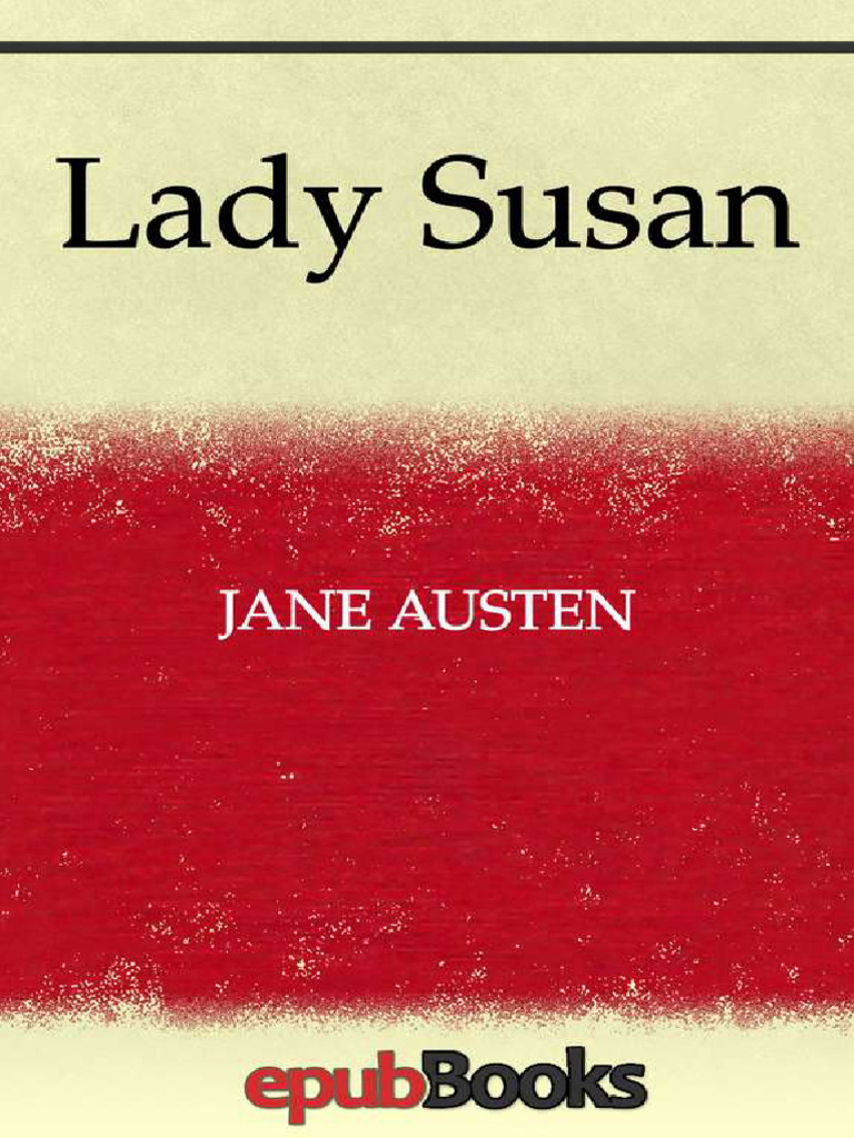 Austen Lady Susan | PDF | Lady Susan