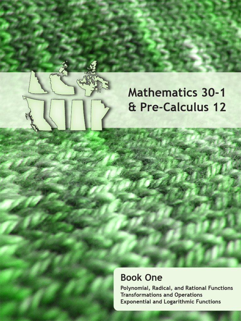 Math30-1 Workbook One | PDF | Factorization | Polynomial