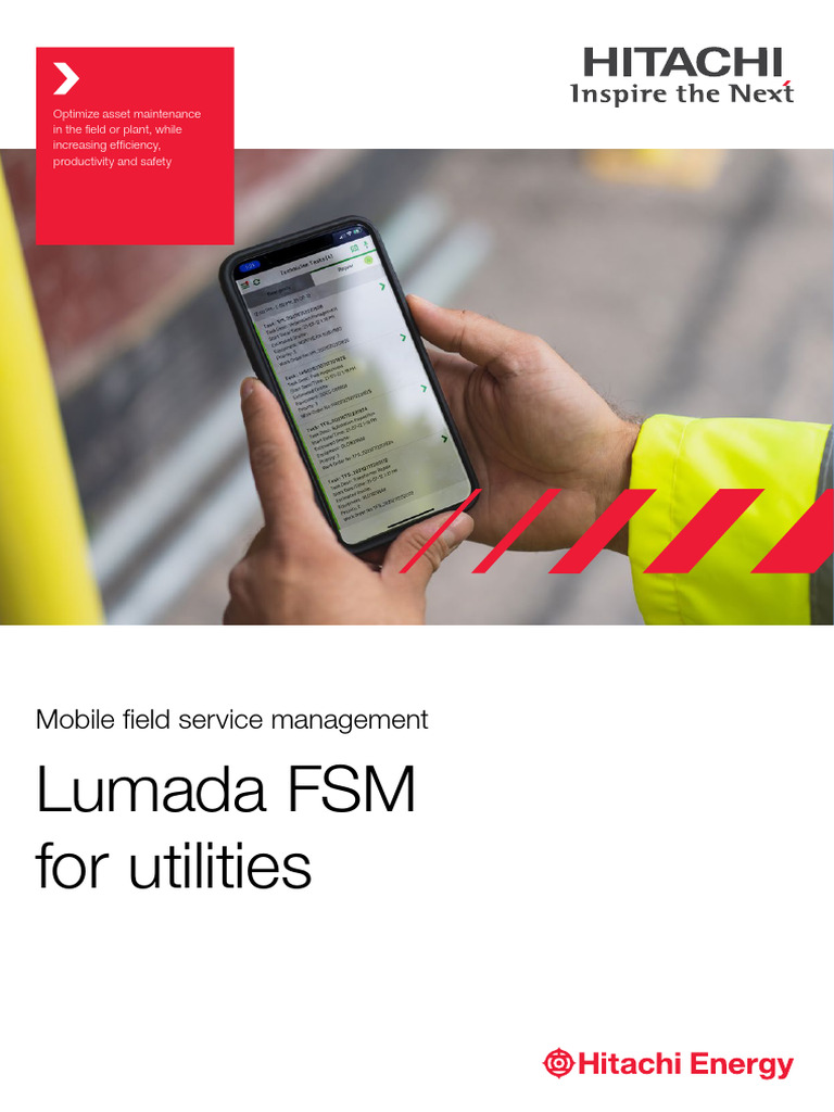 Lumada FSM | PDF | Mobile App | Cloud Computing