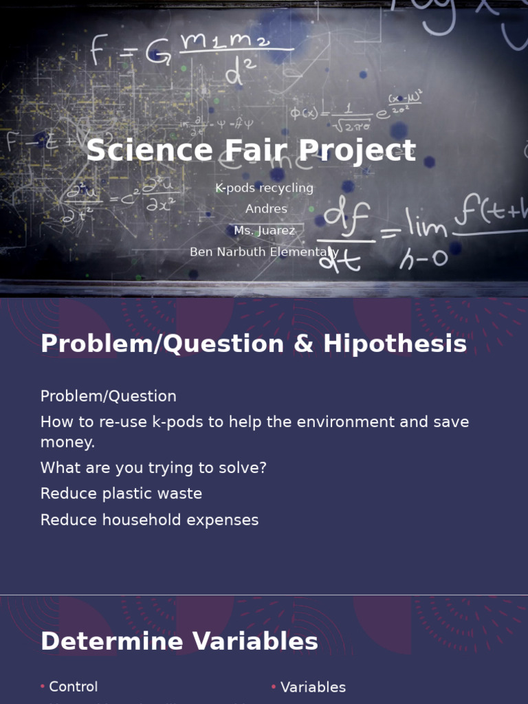 science fair project | PDF