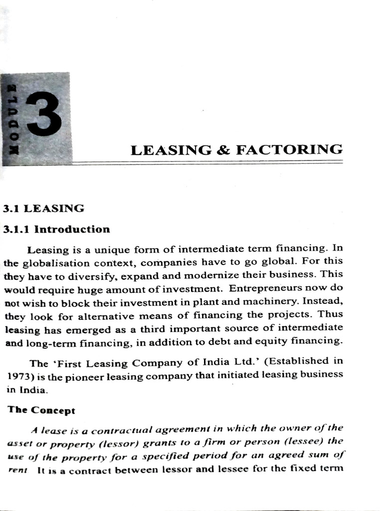 Fs 3 | PDF | Lease | Money