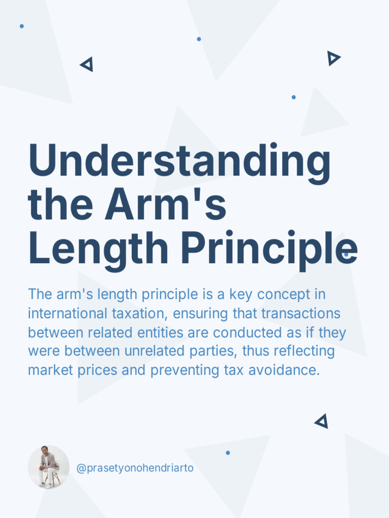 Understanding The Arm's Length Principle | PDF