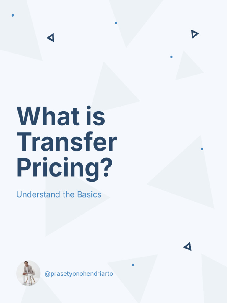 What Is Transfer Pricing | PDF