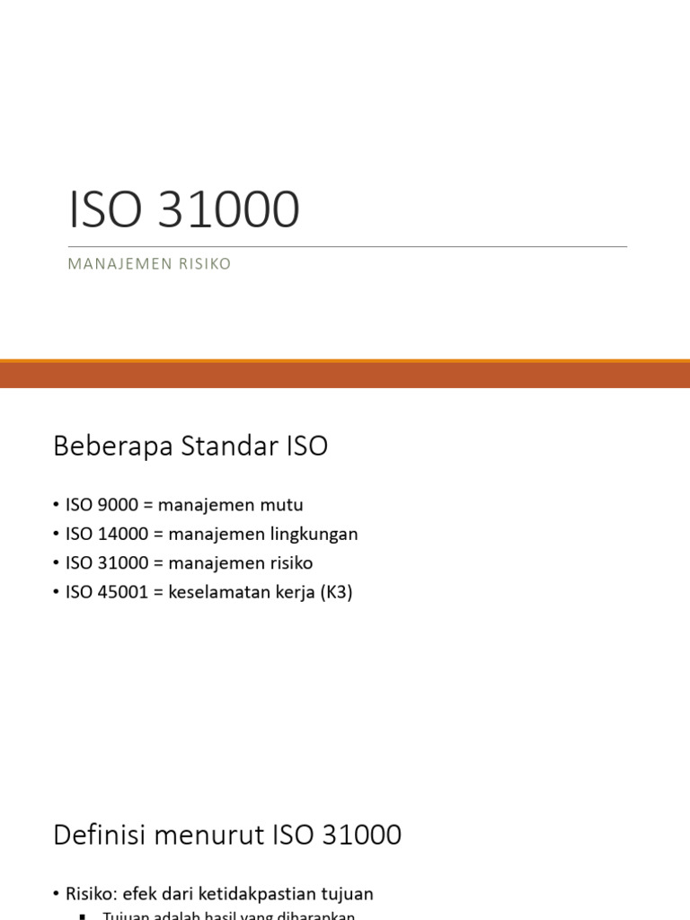 Iso 31000 | PDF