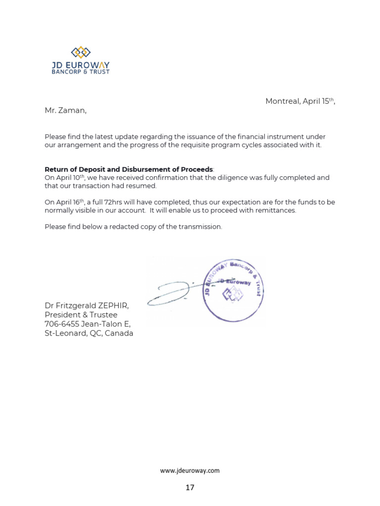 MT103 Receipt - Redacted | PDF | Business | Finance & Money Management