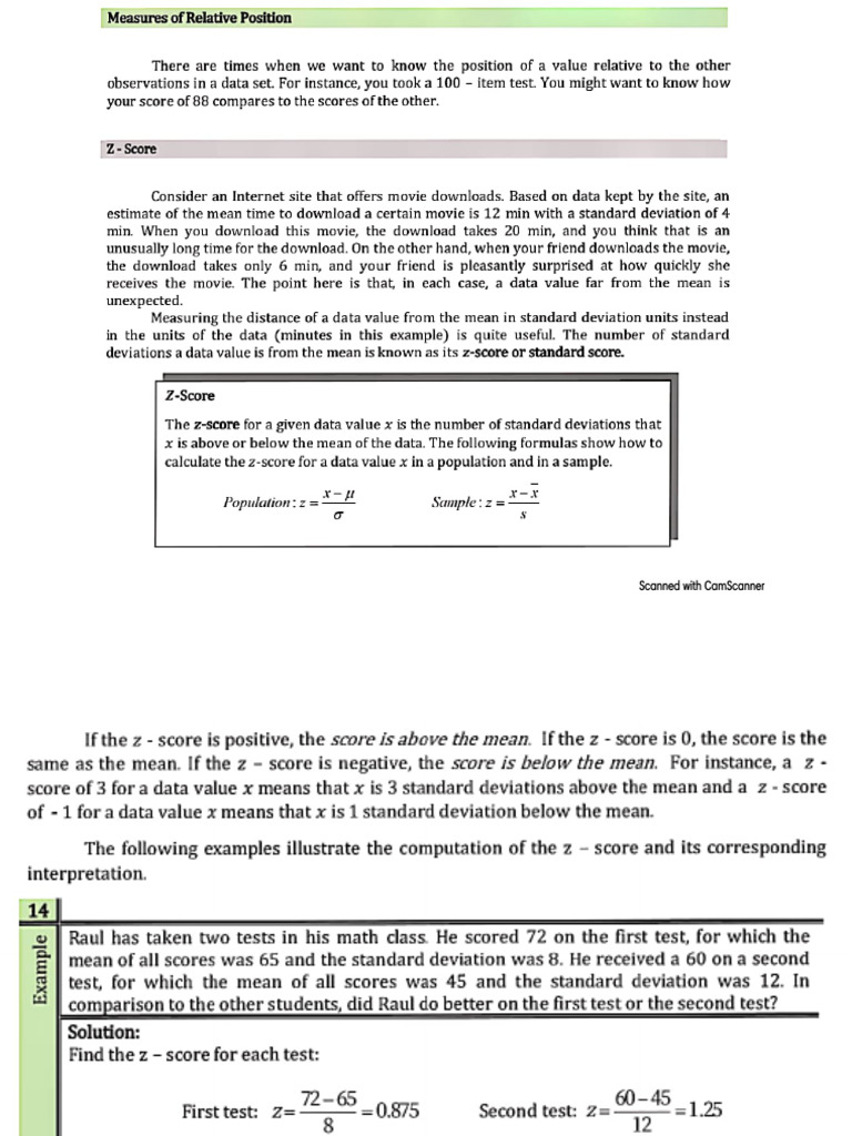 Module 3 FStat | PDF