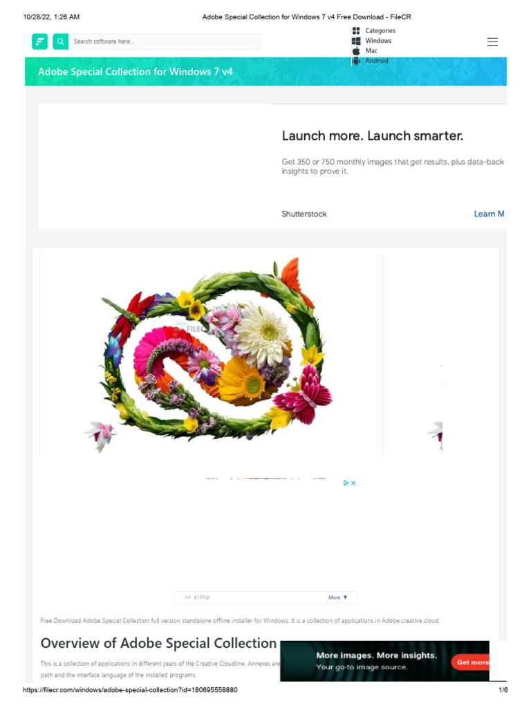 Adobe Special Collection For Windows 7 v4 Free Download - FileCR | PDF ...
