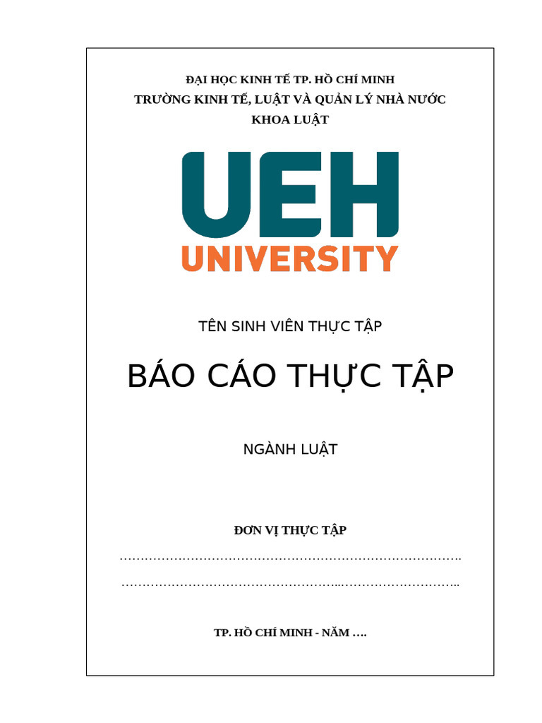 Khoa-Luat-Mau-Bao-Cao-Thuc-Tap 2024 | PDF