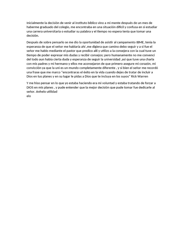 Ibme | PDF | Crecimiento personal y profesional | Relaciones personales ...