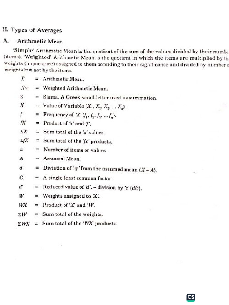 Unit 3 - Mean Problem and Solution | PDF