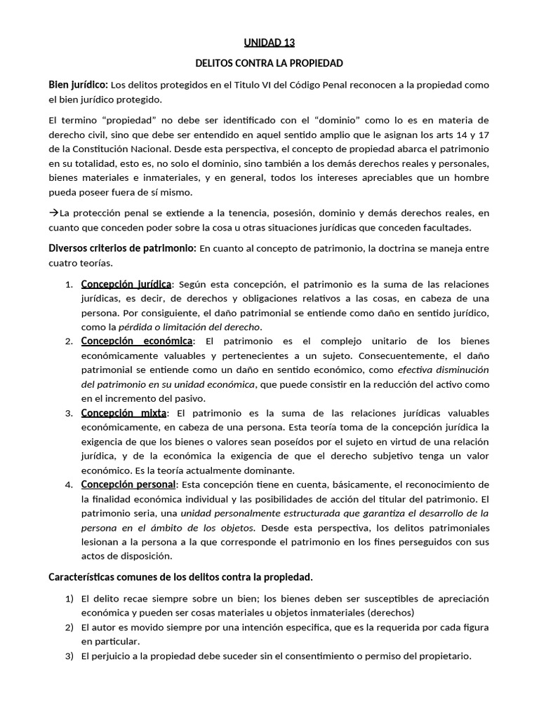 unidad 13-3 | PDF | Robo | Bienes (Ley)