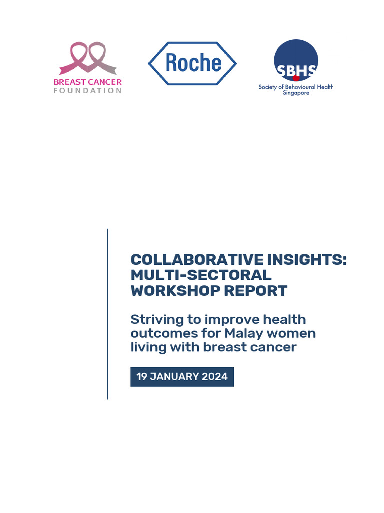 Breast Cancer Foundation Collaborative Insights Multi Sectoral Workshop Report | PDF | Cancer ...