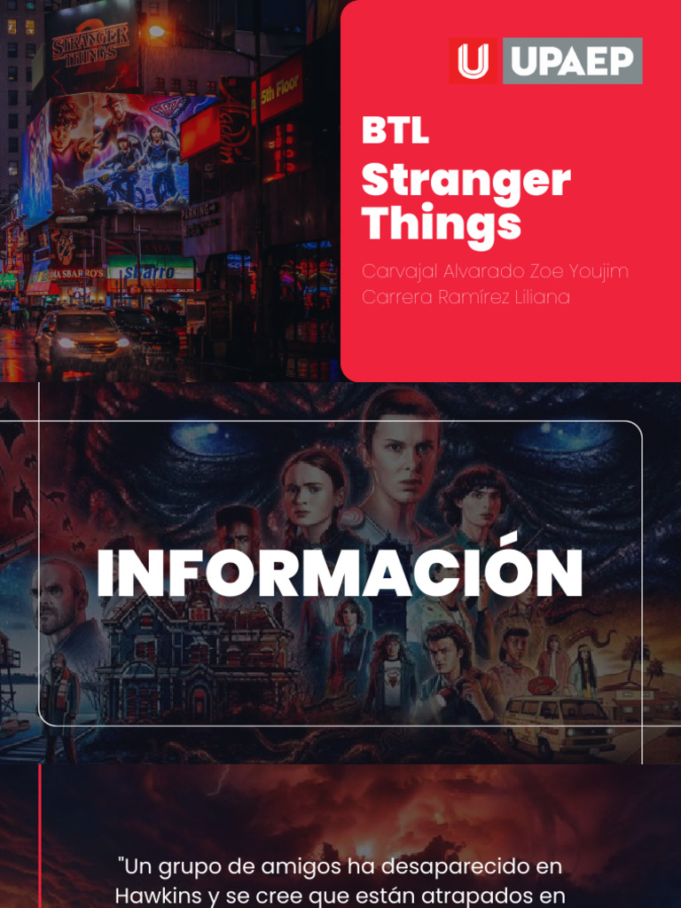 BTL Stranger Things | PDF