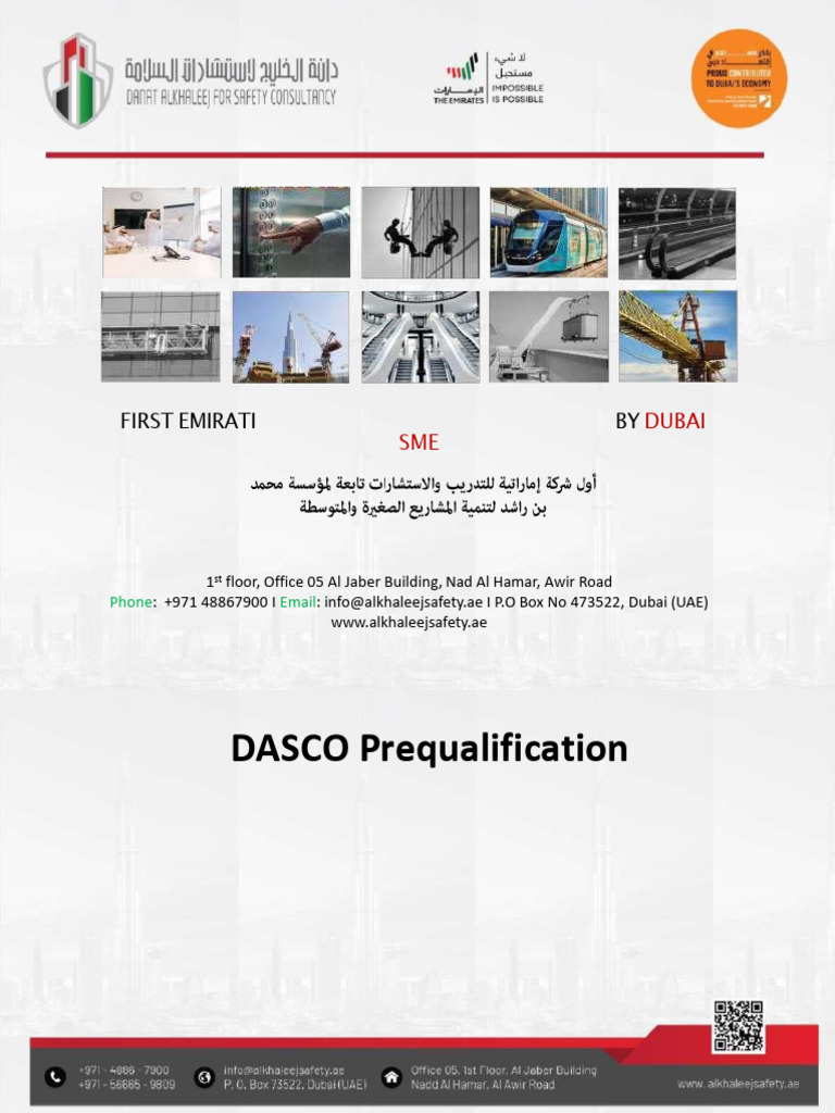 Prequalification 2024 | PDF | Crane (Machine) | Occupational Safety And ...