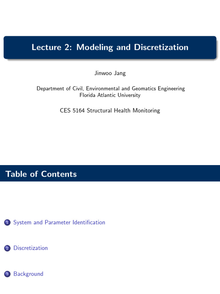 (CES 5164) SHM - Lecture - 02 | PDF | Frequency | Oscillation