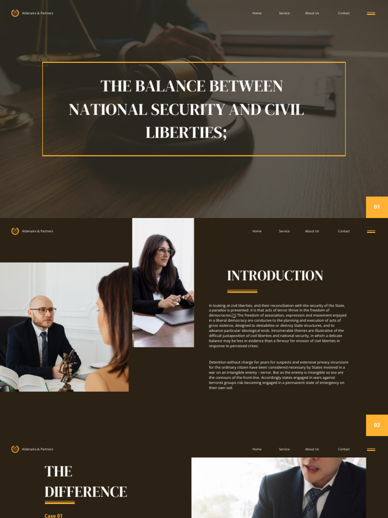 Balancing National Security and Civil Liberties | PDF | Human Rights ...