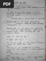 Cost - Handwritten Notes - (Aarambh 2024) | PDF | Management Accounting ...