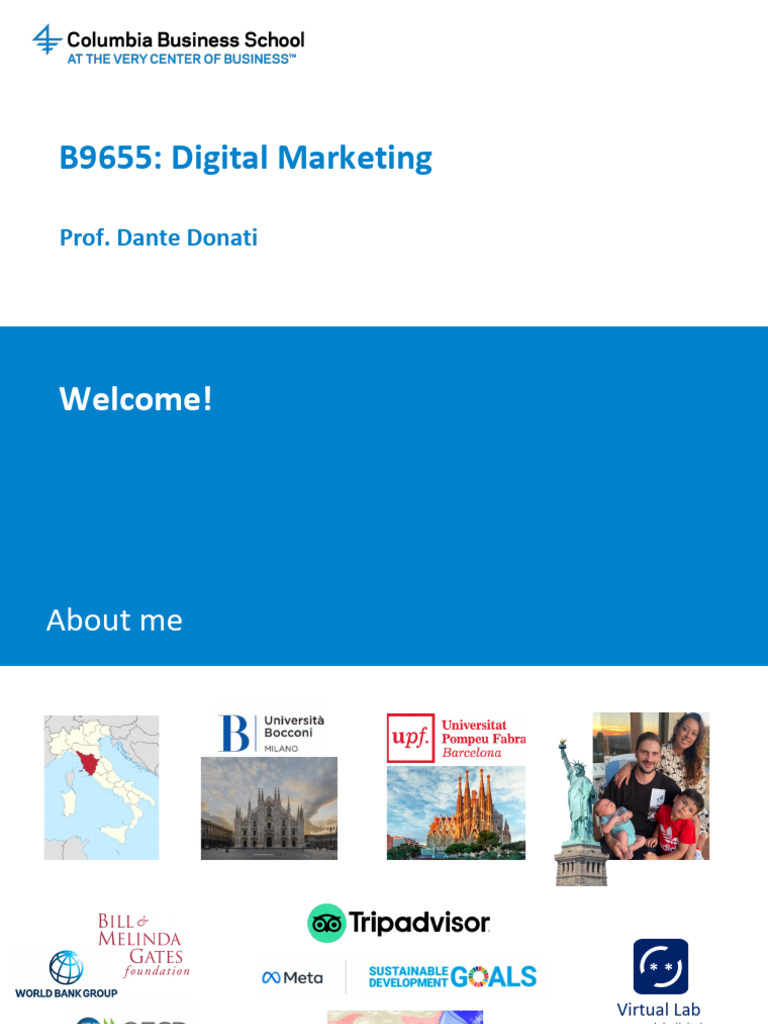 Lecture 1 - Introduction | PDF | Digital Marketing | Advertising Lecture 1 - Introduction | PDF | Digital Marketing | Advertising