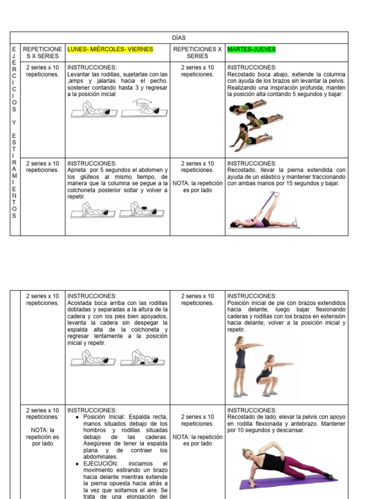Manual de Ejercicios | PDF