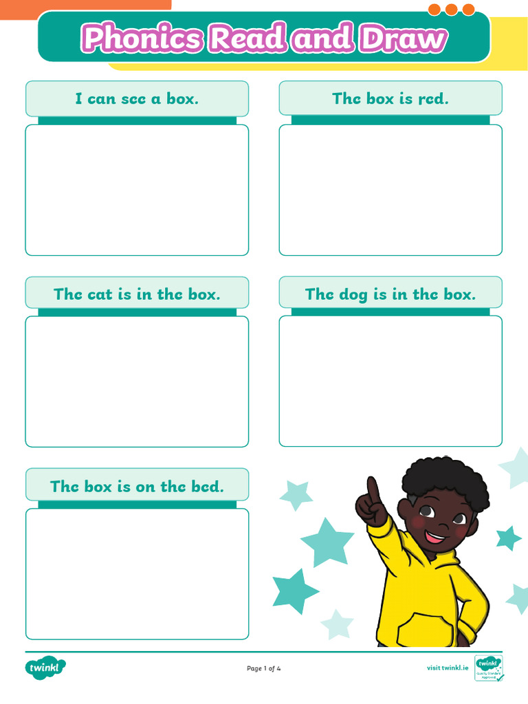 Read & Draw For Pre-School | PDF | Language Arts & Discipline