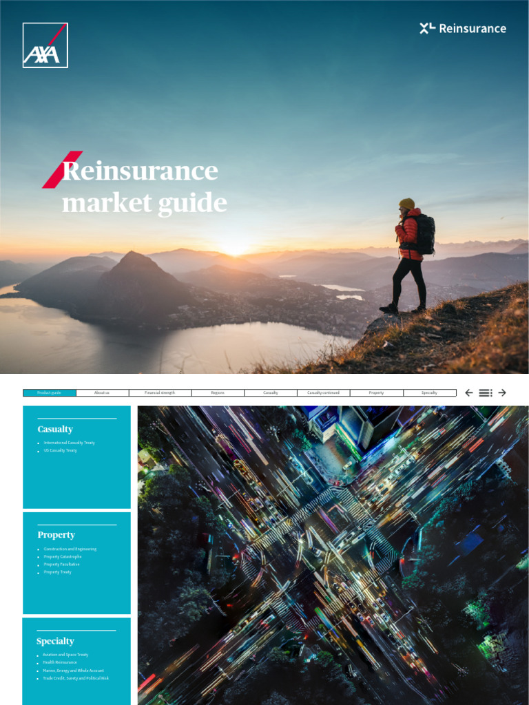 Axa XL Reinsurance Market Guide v05 | PDF | Reinsurance | Financial ...