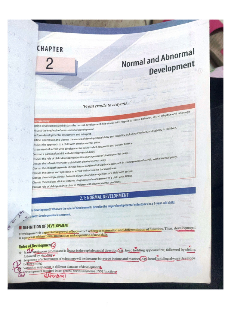 Normal and Abnormal Development | PDF