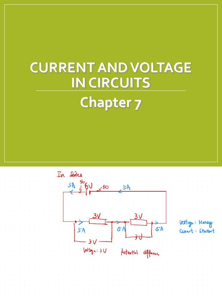 Understanding Current and Voltage in Circuits | PDF | Electrical ...