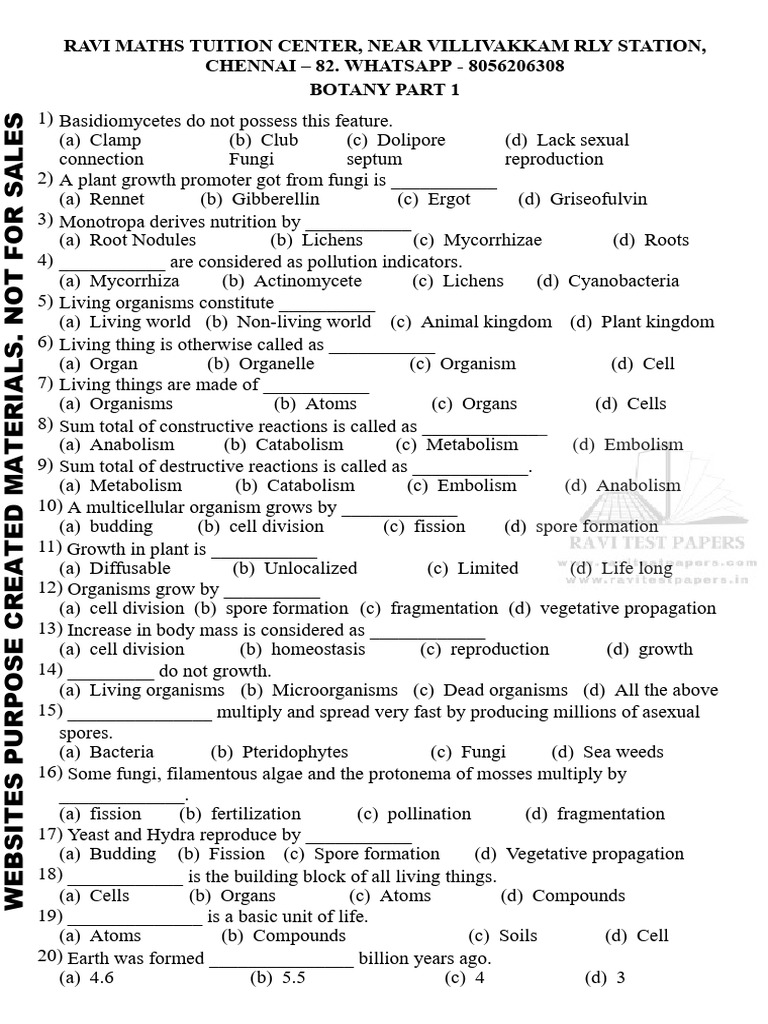 Neet Botany Zoology 6000+ Questions 414 Pages | PDF | Virus | Bacteria