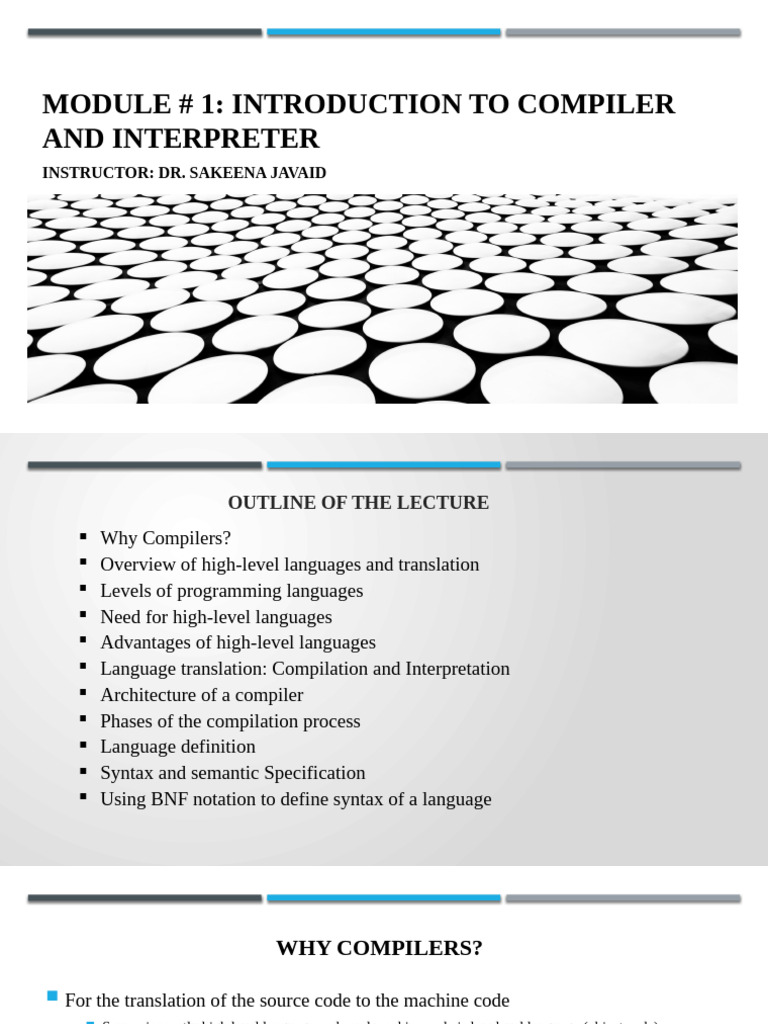 Week 1-2 | PDF | Parsing | Compiler