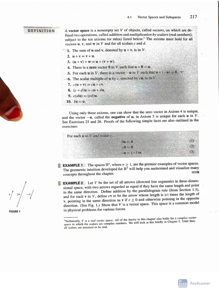 Linear Algebra - Module 1 | PDF