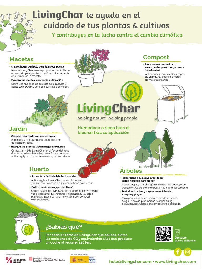 Cartel LivingChar OK Web | PDF | Compost | Agricultura