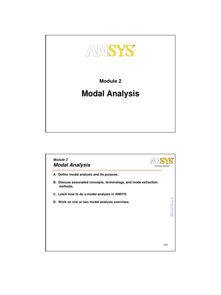 M2 Modal | PDF | Normal Mode | Eigenvalues And Eigenvectors