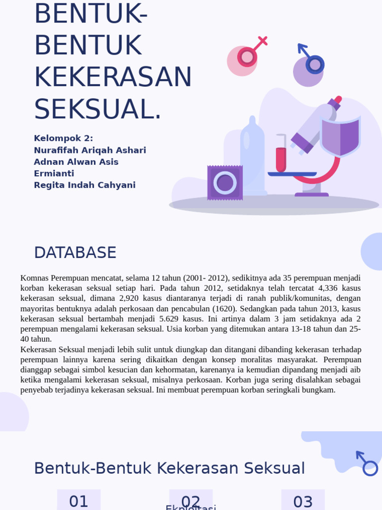 Bentuk Bentuk Kekerasan Seksual (Autosaved) | PDF