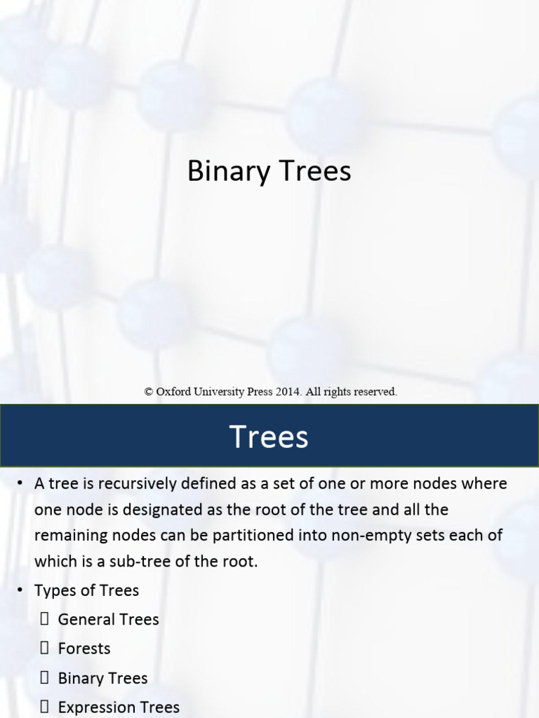 Binary Trees | PDF | Computing | Algorithms And Data Structures Binary Trees | PDF | Computing | Algorithms And Data Structures