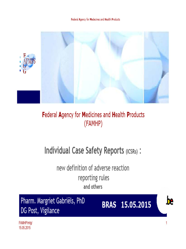 BRAS - Case Safety Reports | PDF | Pharmacovigilance | Medicine