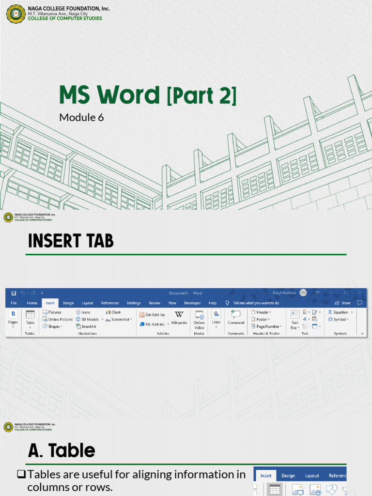 04 Microsoft Word - Part 2 | PDF | Computers