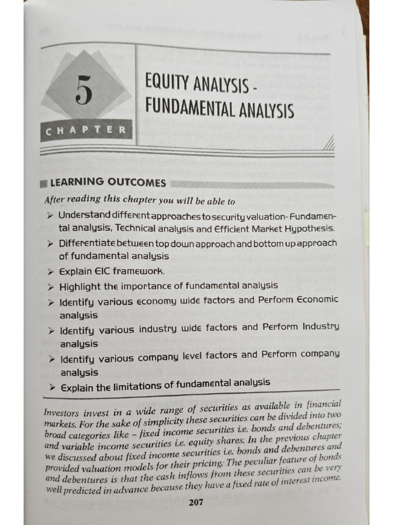 Equity Analysis | PDF