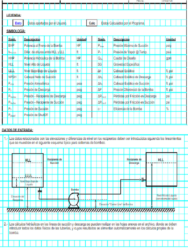 Centrifugal Pump Calculation Spreadsheet | PDF | Computers | Technology ...
