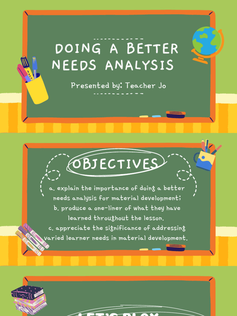 Effective Needs Analysis in Education | PDF | Learning | Cognition