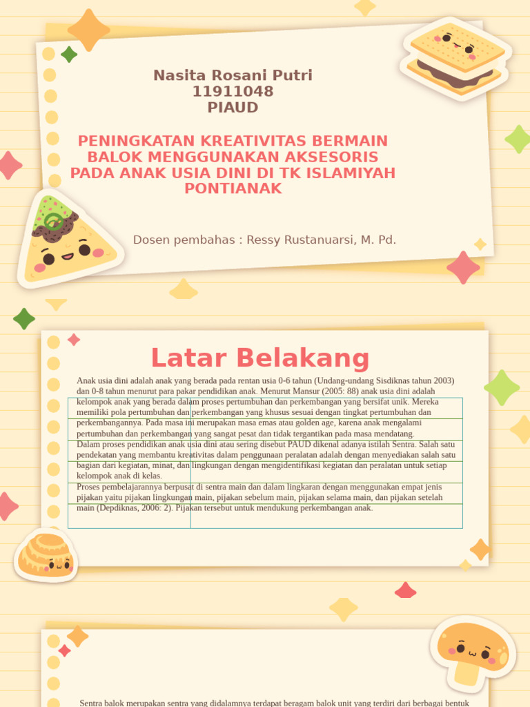 SENTRA BALOK Nasita | PDF