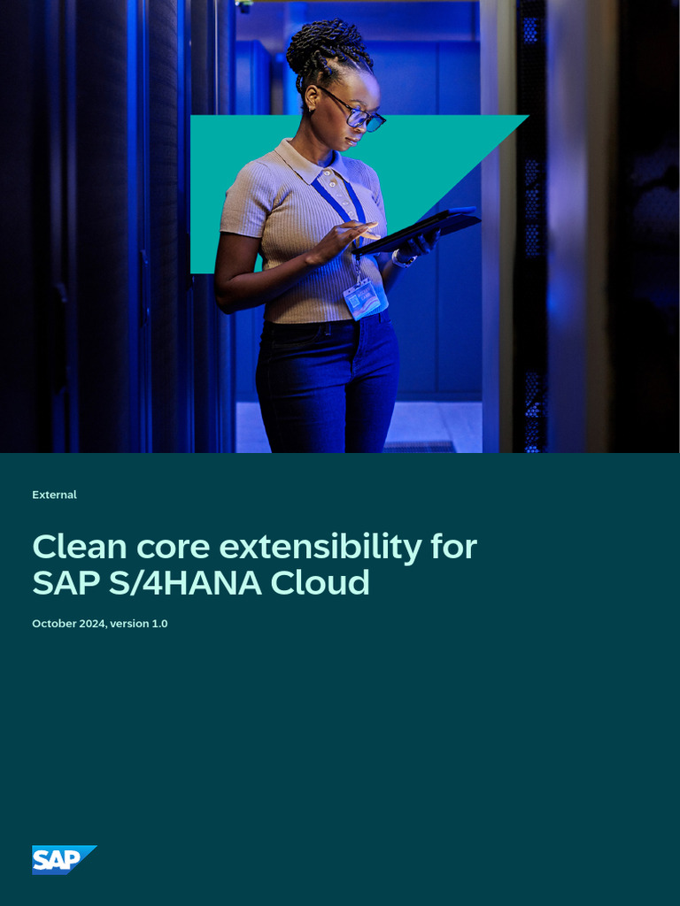 Clean Core Extensibility For SAP S - 4HANA Cloud | PDF | Cloud Computing | Enterprise Resource ...
