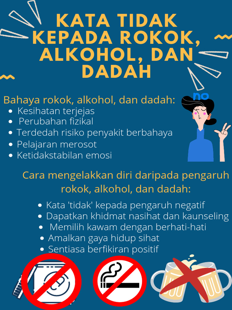 Kata Tidak Kepada Rokok, Alkohol, Dan Dadah | PDF