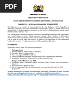 MIE Admission Application 2025 Form | PDF