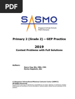 Grade 2 SIMOC 2019 | PDF