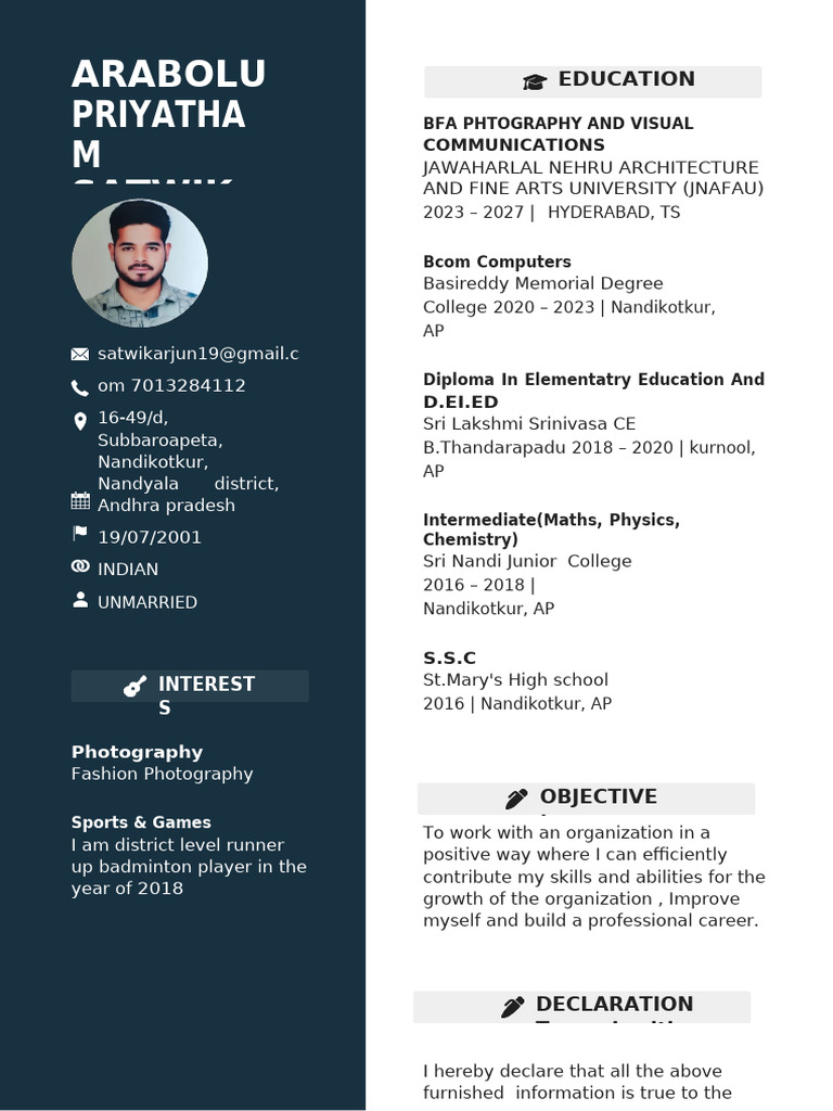 Word - Arabolu Priyatham Satwik | PDF