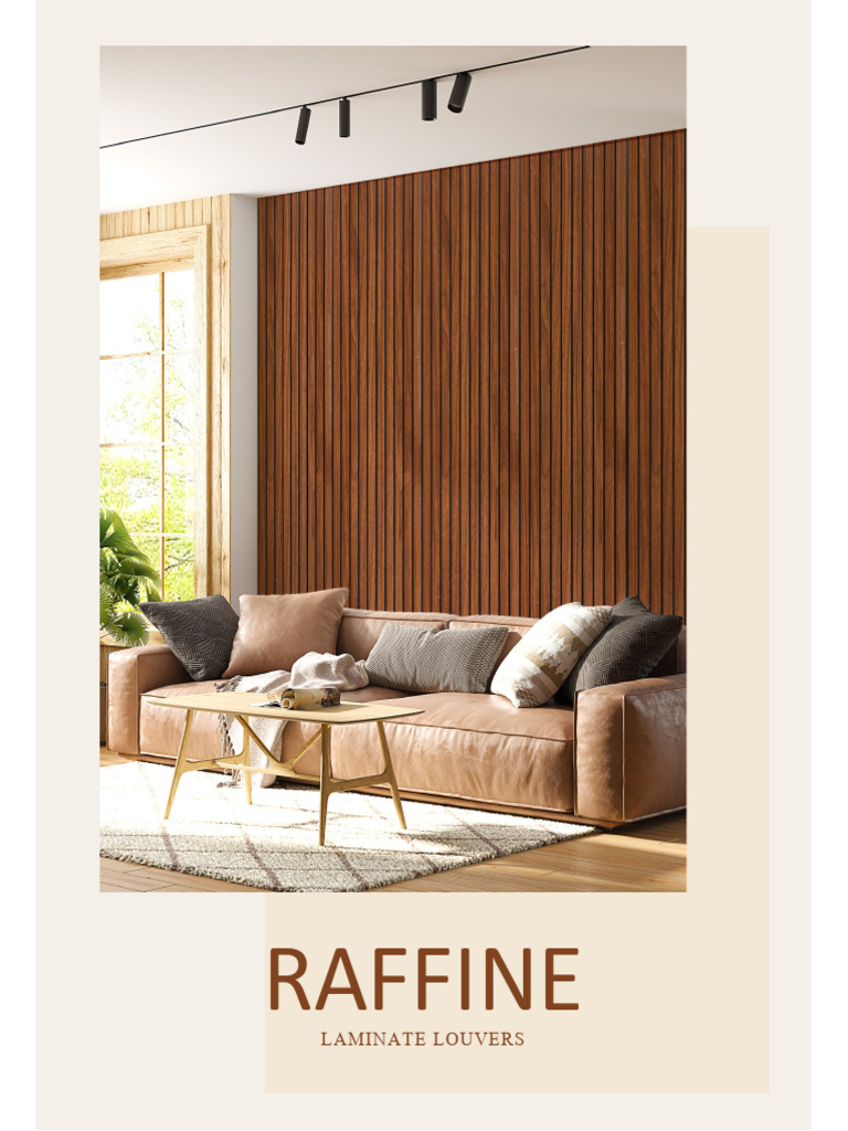 Raffine Laminate Louvers | PDF