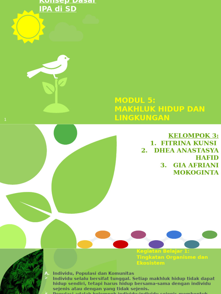 Kelompok 3.konsep Dasar IPA. Modul 5&6 | PDF