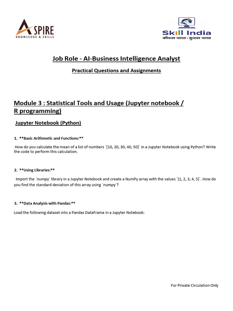 Artificial Intelligence & BA - Assignment-3 | PDF | Software Engineering | Computing