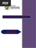 Mathematical Literacy P2 Nov 2022 Eng | PDF