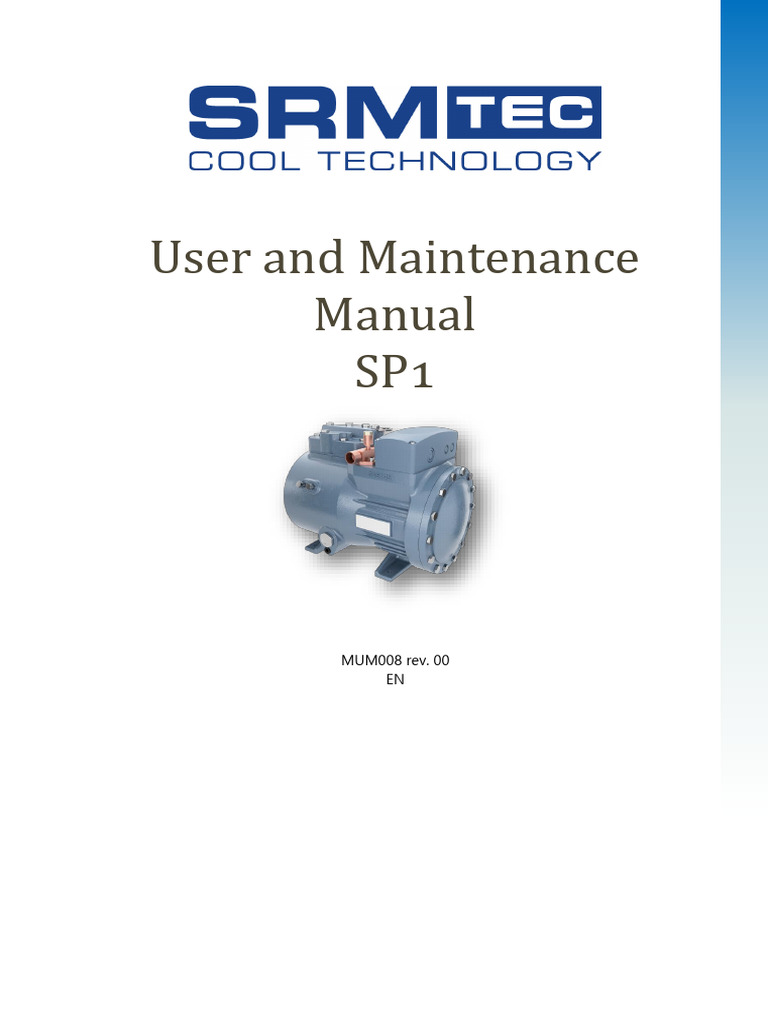 Piston SP1 Series Technical Manual 2020 | PDF | Safety | Occupational ...